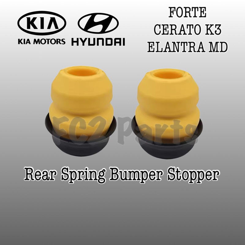 OEM Korea 1car 2pcs Kia Forte Cerato K3 Hyundai Elantra MD REAR Spring ...