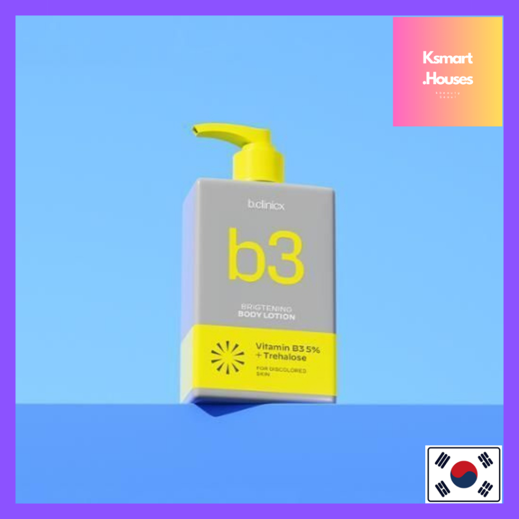 B.clincx Niacinamide 5% Brightening Turn-On Body Lotion 300ml+100ml ...