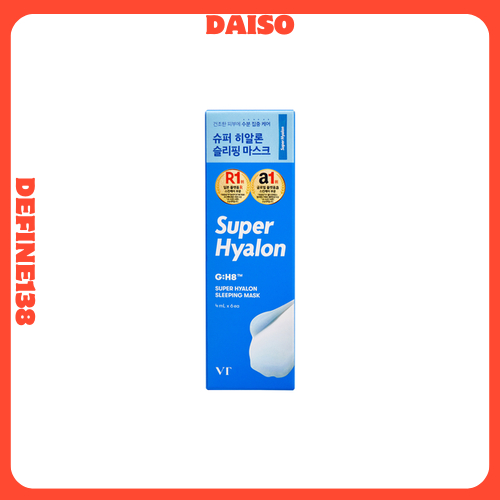 Daiso VT Super Hyalon Sleeping Mask (4ml × 6pcs) – Night Care for Deep ...