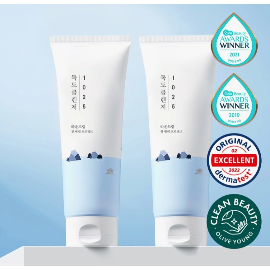 [ROUND LAB] 1025 Dokdo Cleanser 150mL + 150mL Double Pack | Shopee Philippines