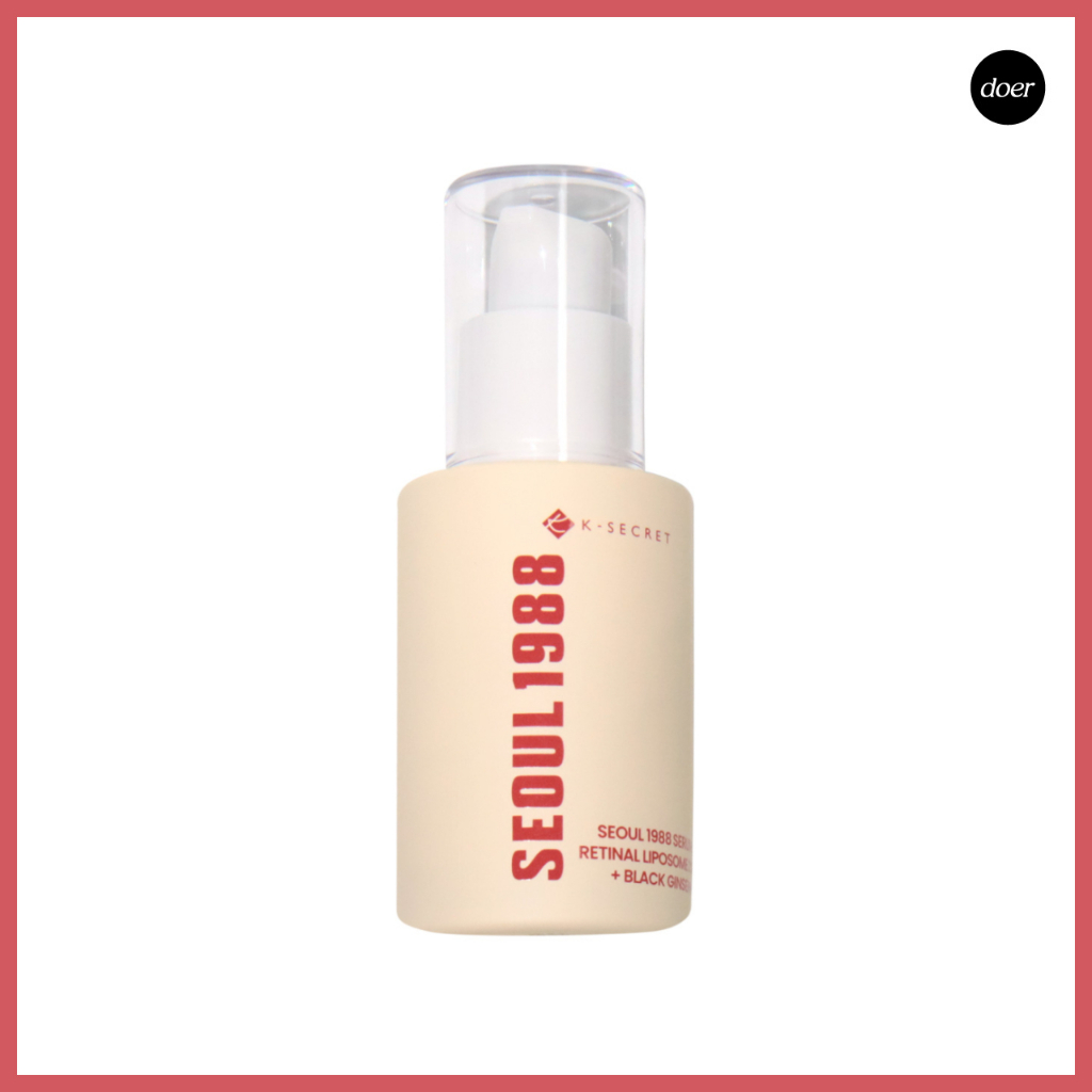 [K-SECRET] SEOUL 1988 Serum : Retinal Liposome 2% + Black Ginseng [30ml ...