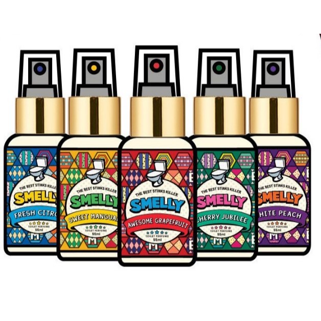 SMELLY Toilet Perfume (55ml) | Shopee Philippines