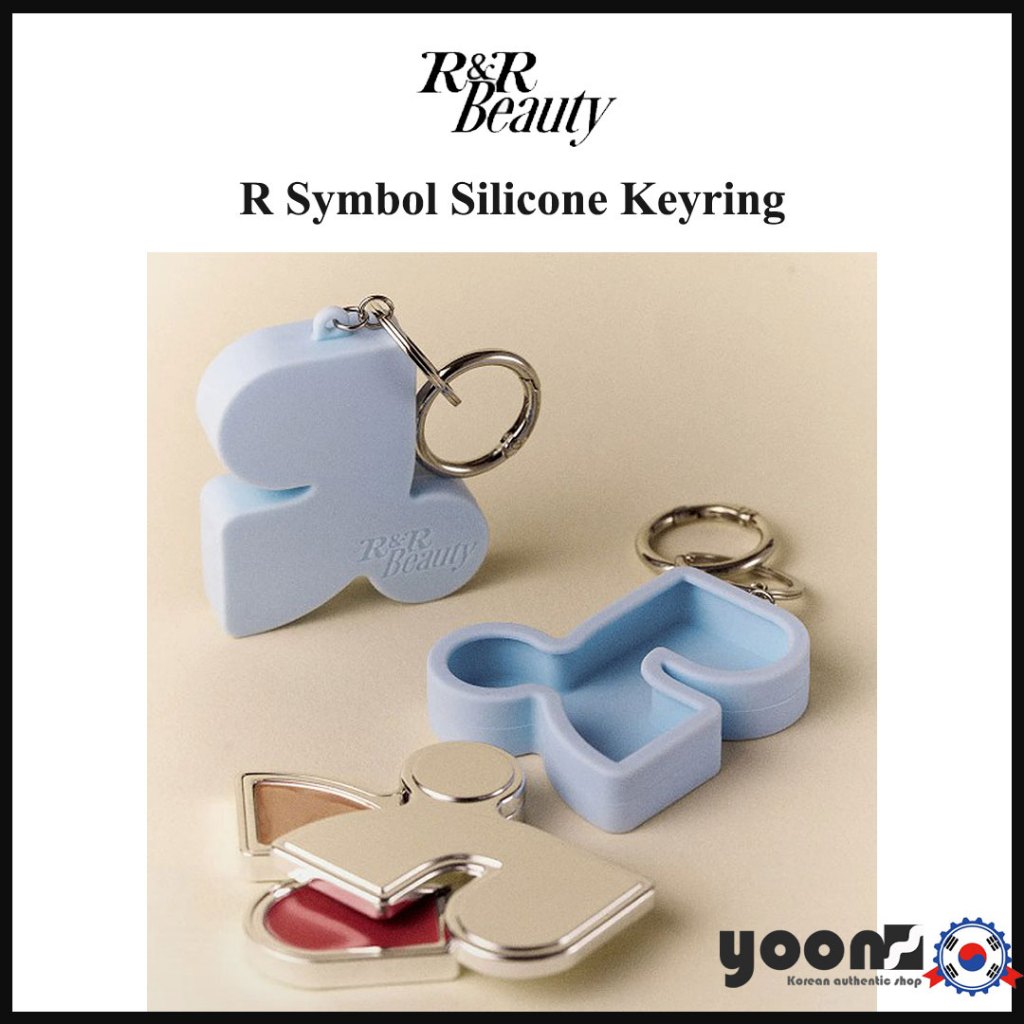 [R&R] Rest & Recreation Beauty R Symbol Silicone Keyring_From Korea ...