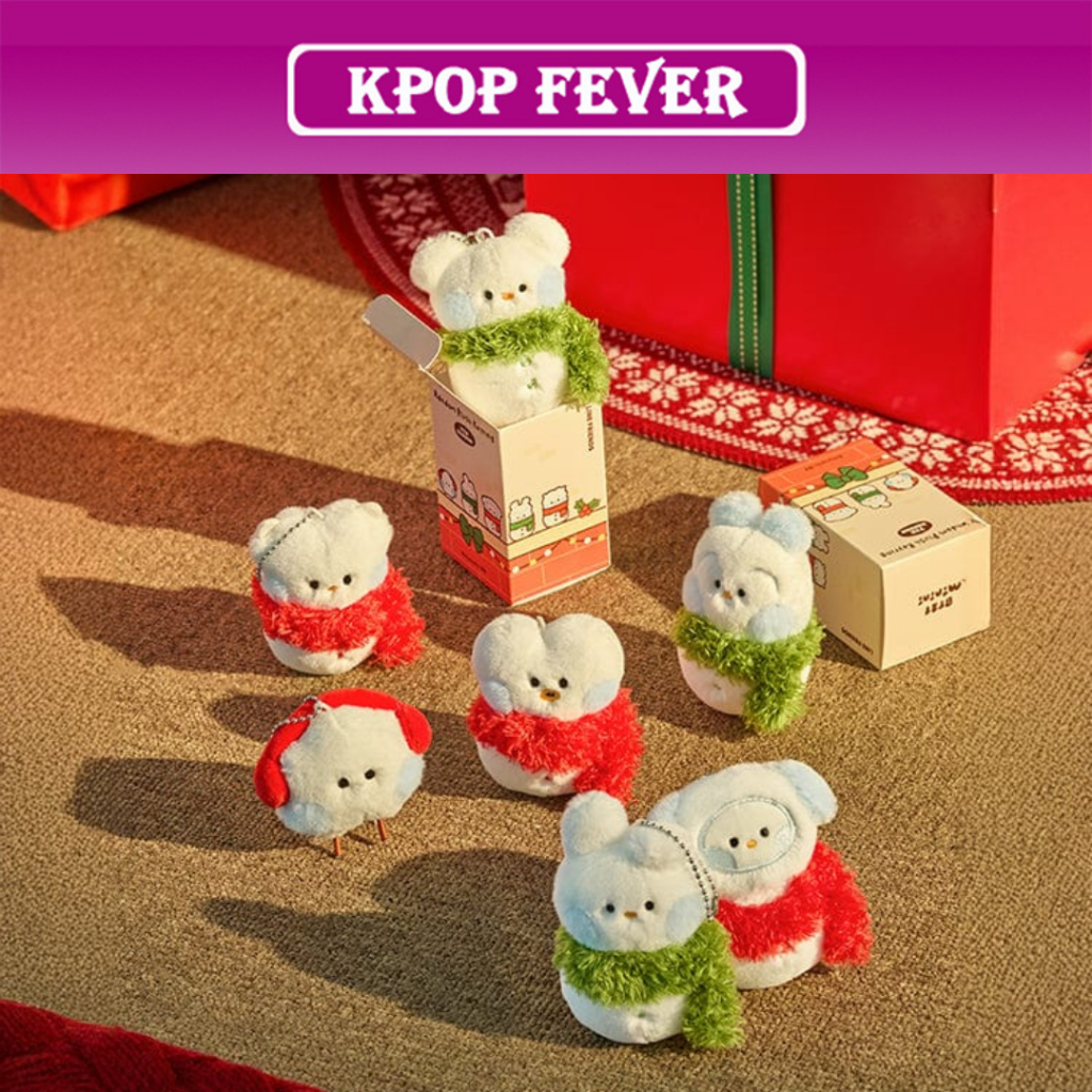 BTS - [ BT21 PETIT HOLIDAY ] MD / RANDOM SNOWMAN PLUSH KEYRING | Shopee ...