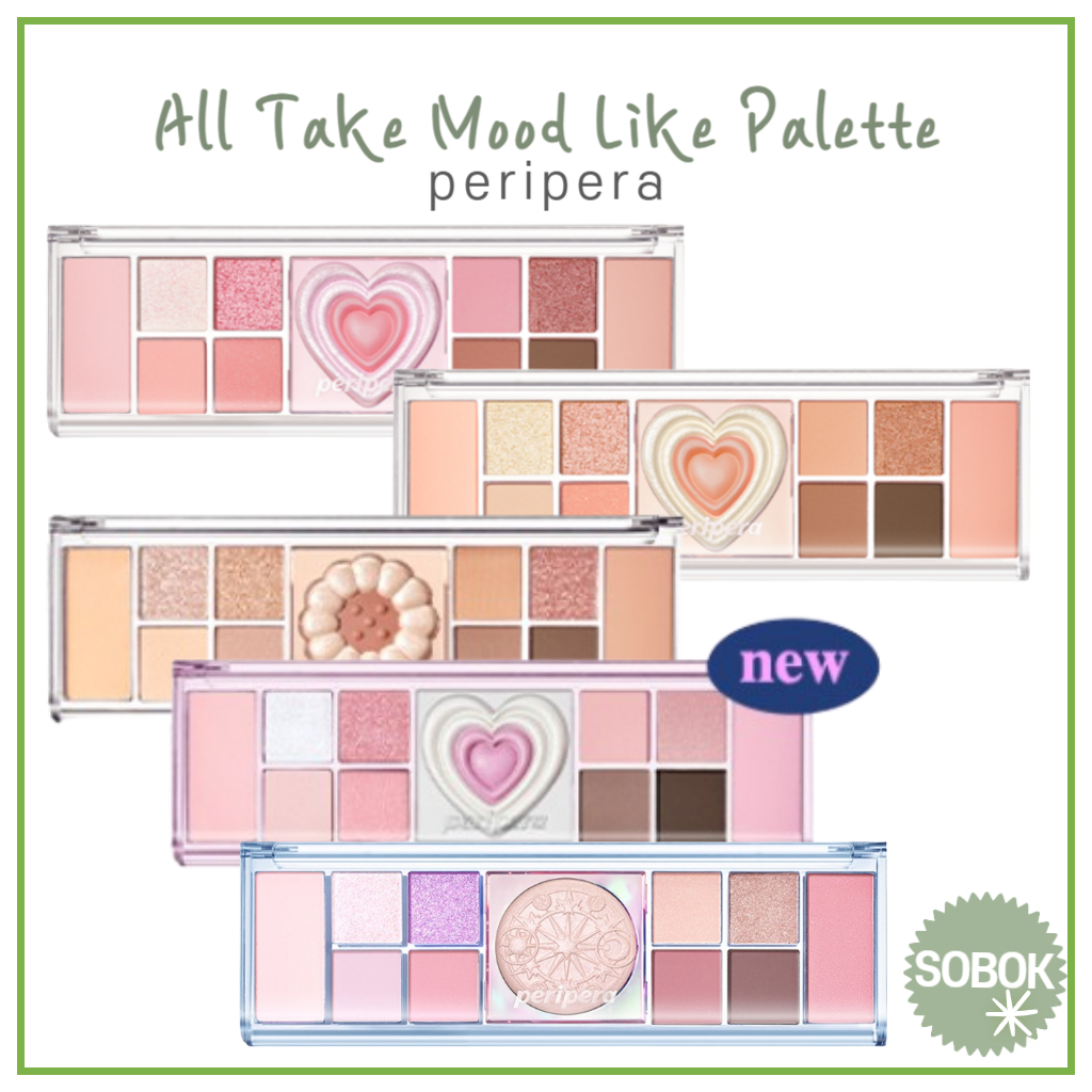 [peripera] All Take Mood Like Palette 5 colors eyeshadow Multi palette ...