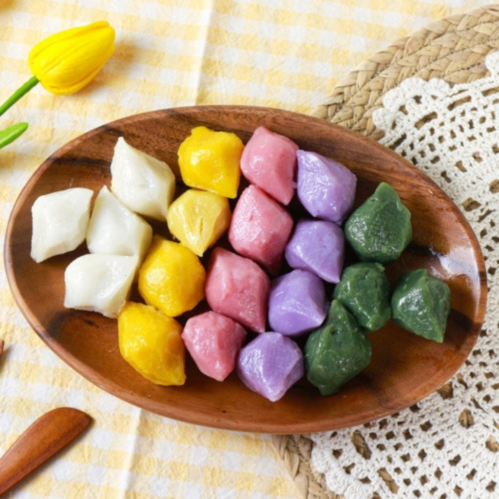 Korean Traditional Rice Cake TTEOK Songpyeon Mix Kit, Korean ...