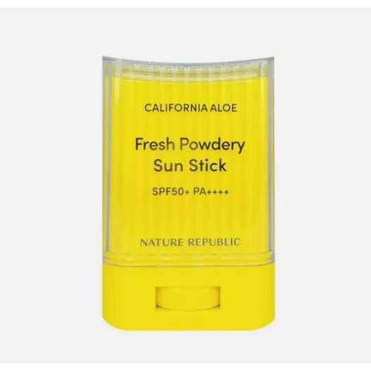 NATURE REPUBLIC California Aloe Fresh Powdery Sun Stick SPF50+ PA ...