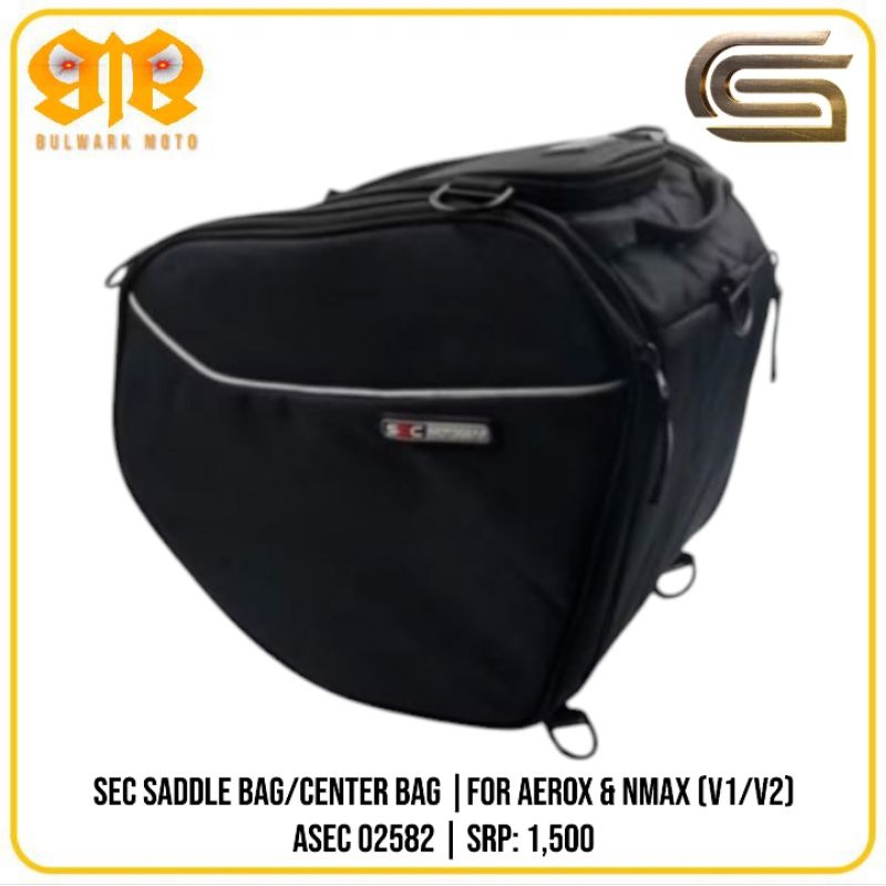 SEC Saddle Bag / Center Bag for Aerox & Nmax (with Free Gift) | Shopee ...