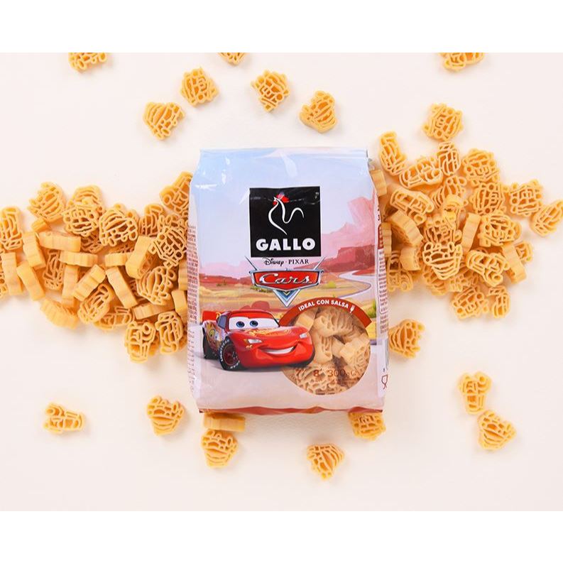 Gallo Disney Cars Character Pasta Noodles 300g | Shopee Philippines