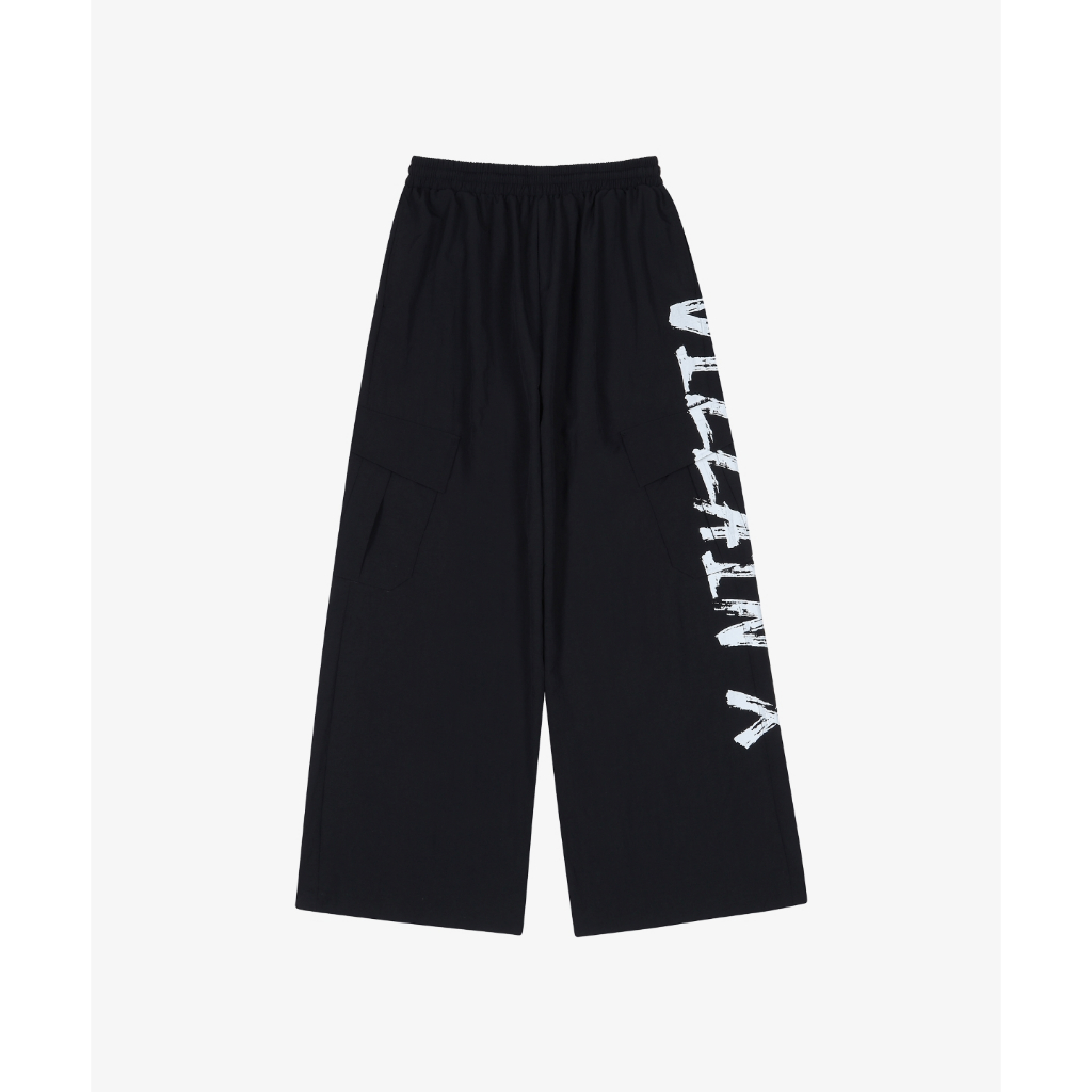 Villain X Painting Logo Taslan Pants Black, MADE IN KOREA | Shopee ...