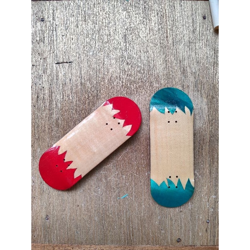 Special split ply Blank Deck Sandwich Fingerboard Popsicle Shape ...