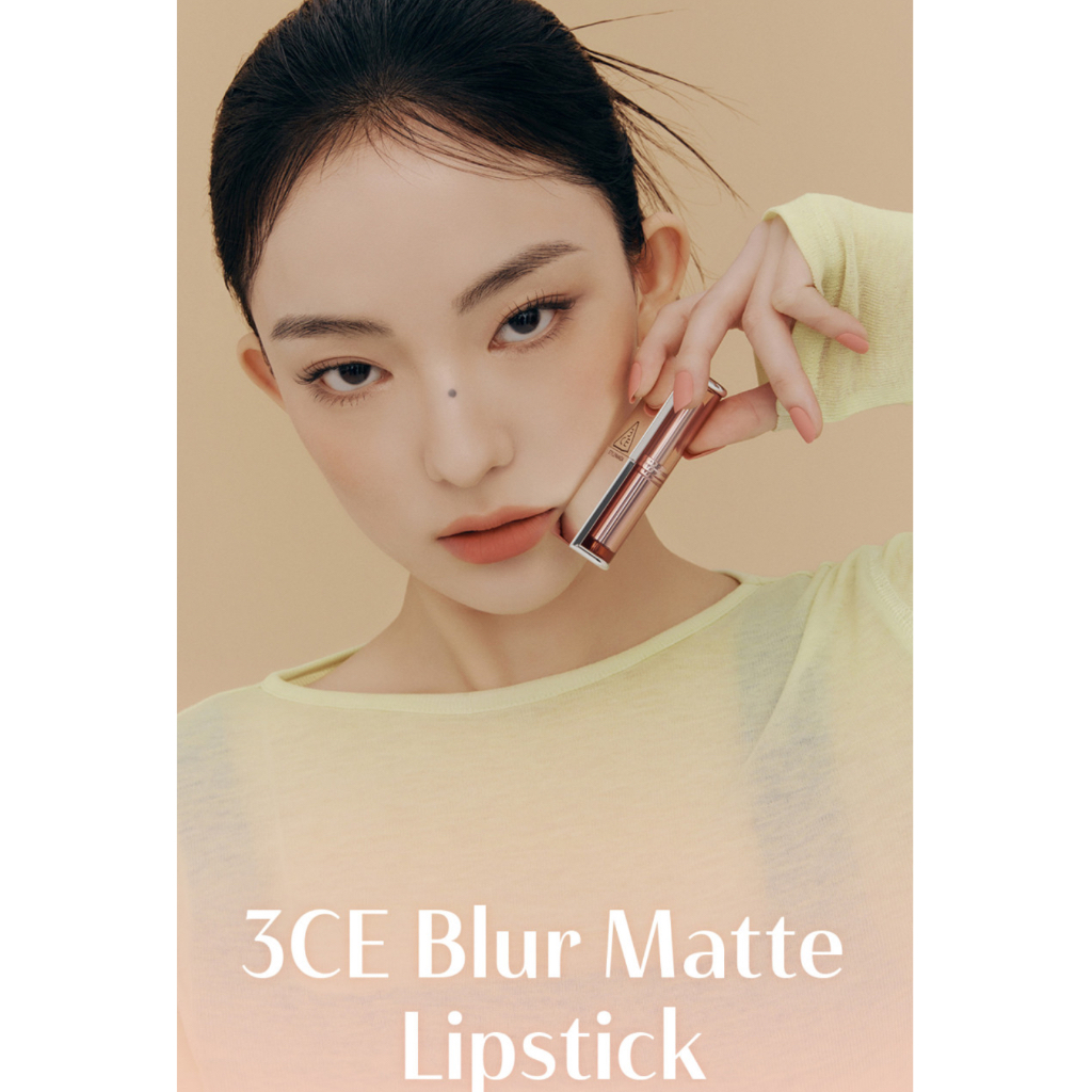 [3CE]Blur Matte Lipstick 4g | Shopee Philippines
