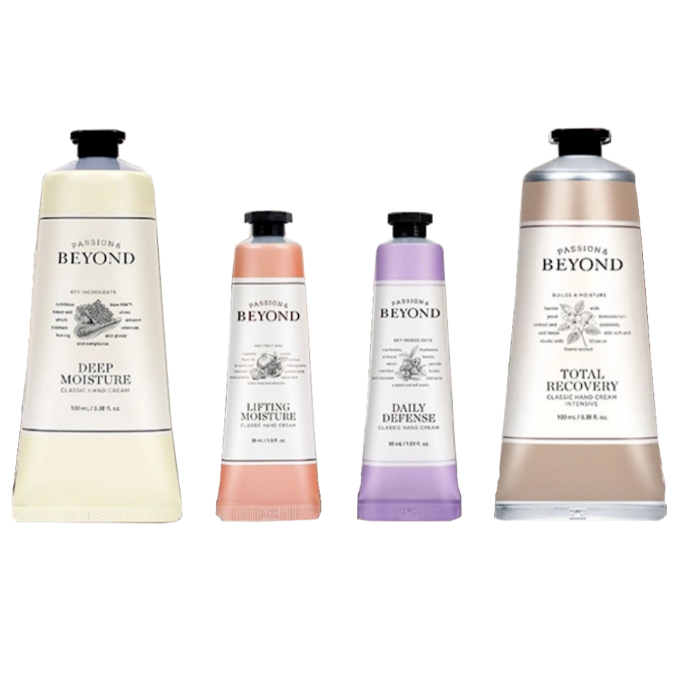 (Bundle Set 100ml x 2 + 30ml x 2) Beyond Hand Cream Daily Moisturizer ...