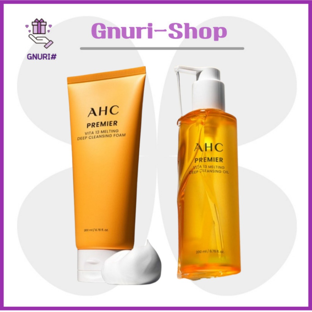 [AHC] Premier Vita 13 Melting Deep Cleansing Foam 200 ml, Premier Vita ...