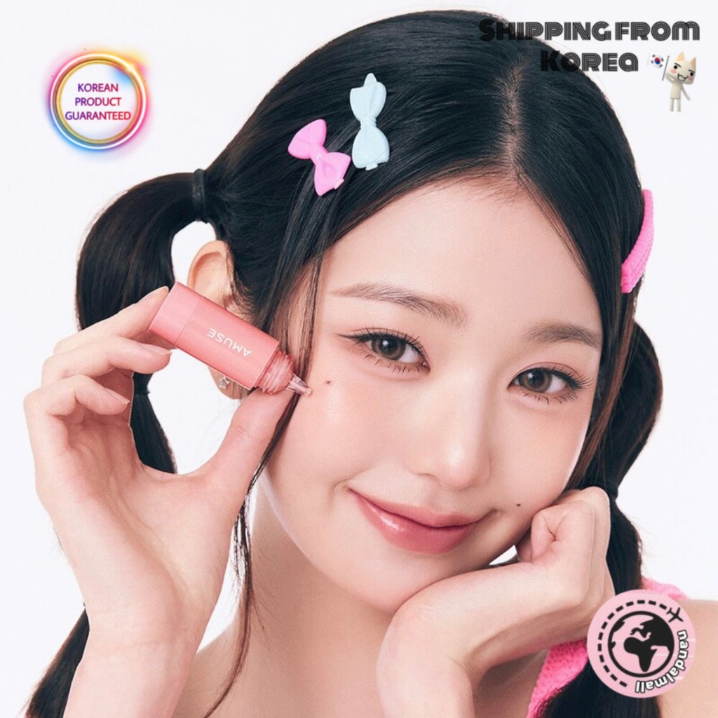 Amuse Cheek Tok Tok 5.5ml – 12-Hour Oil Control, Natural Skin-Fit Cheek ...