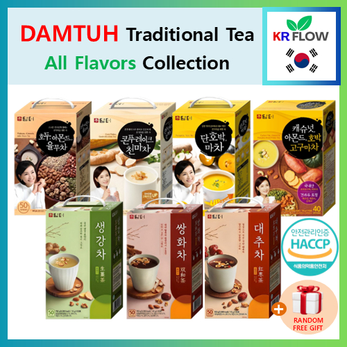 [DAMTUH] Korean Traditional Tea All Flavors Collection (40T/50T ...