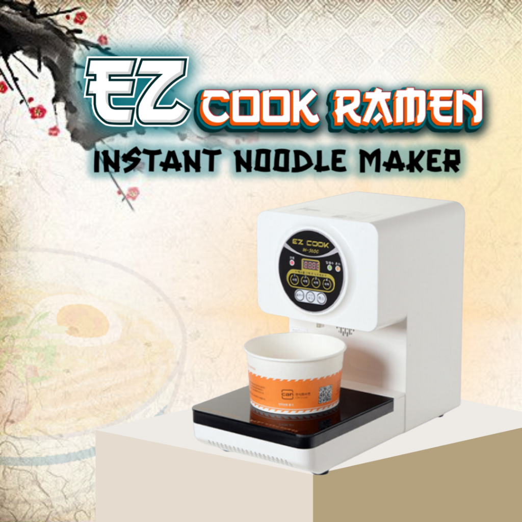 EZ COOK Can Ramen Cooker IH5000/IH5600 (Motor Type) Perfectly Cooked ...