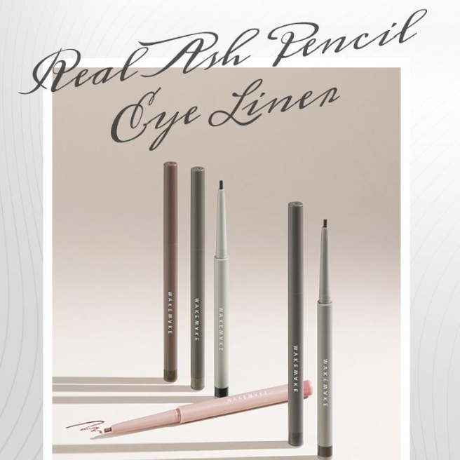WAKEMAKE Real Ash Pencil Liner 6 COLOR | Long-Lasting Eyeliner | Smudge ...