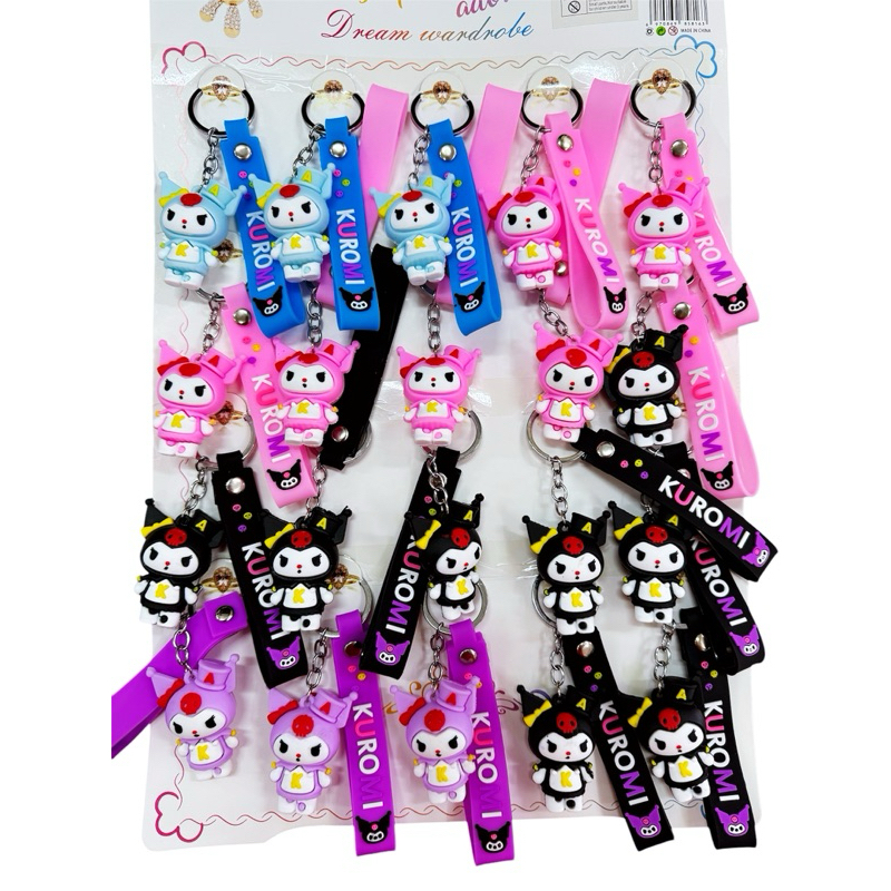 Kuromi Rantai Kunci / KeyChain (1 pcs)Random Colour | Shopee Philippines