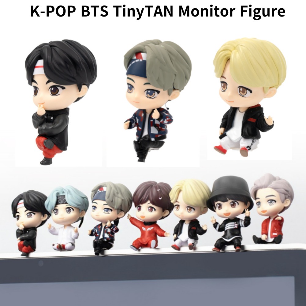 K-POP BTS TinyTAN Monitor Figure - Jimin, RM, V, Jin | Shopee Philippines