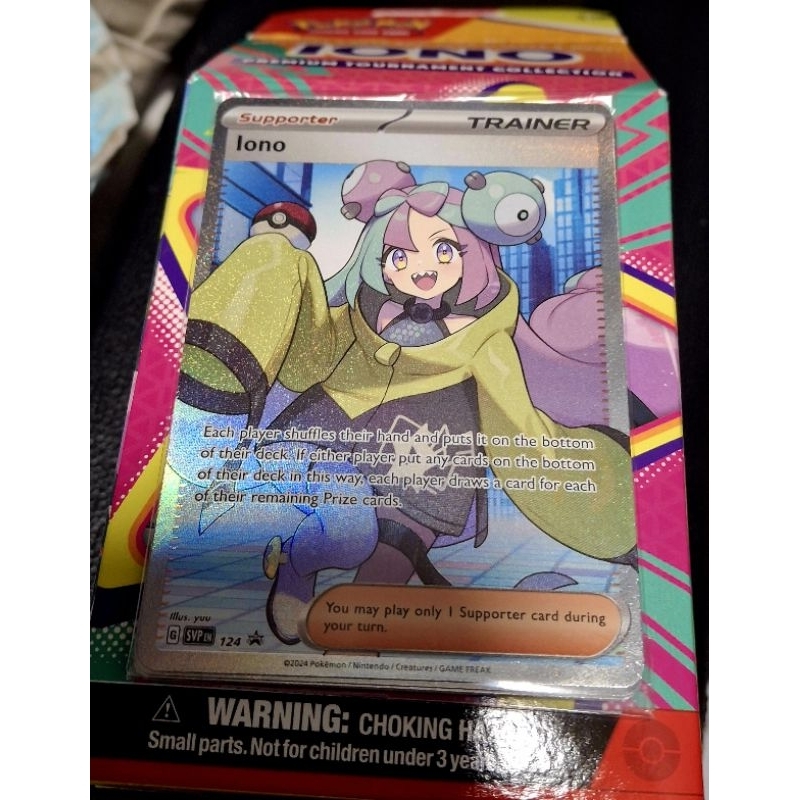 Iono Card - 124 (Sealed Pack) | Shopee Philippines