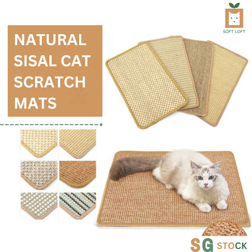 Cat Scratcher Mat Natural Sisal Cat Scratching Mat Cat Scratching Pad ...