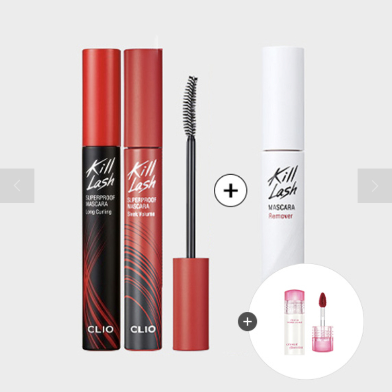 CLIO [Exclusive] Kill Lash Mascara 1+1 Special Set + Mascara Remover ...