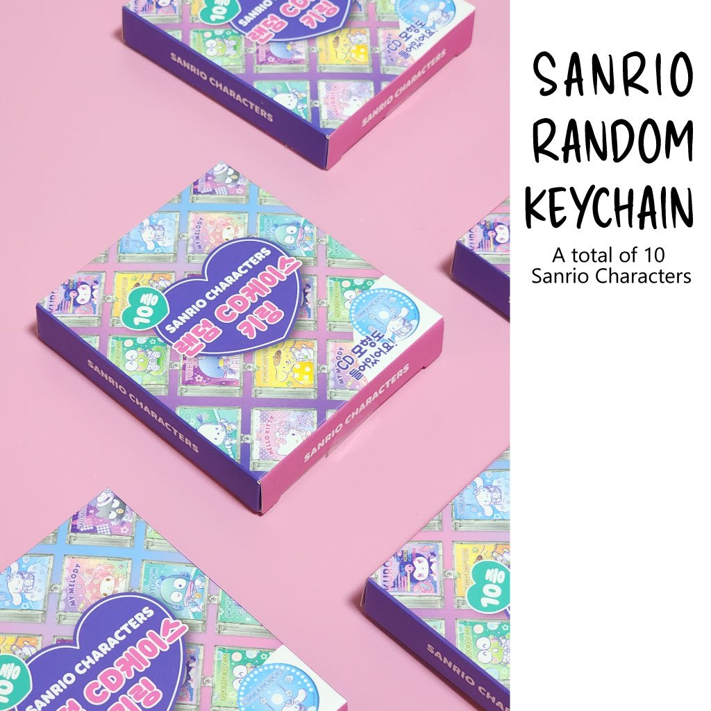 Sanrio Random CD Keyring – 10 Characters (Blind Box) | Shopee Philippines