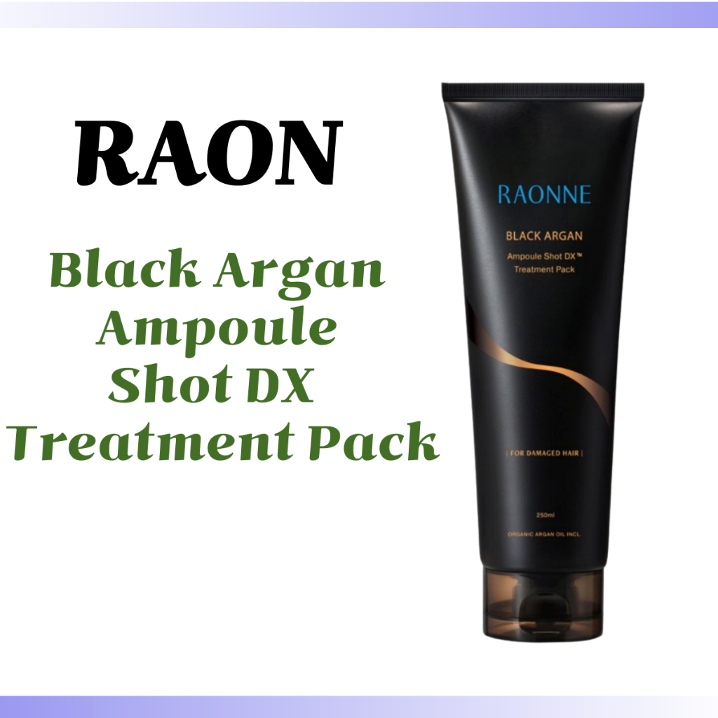 RAON Black Argan Ampoule Shot DX DAMAGE Care Treatment Pack 250ml ...