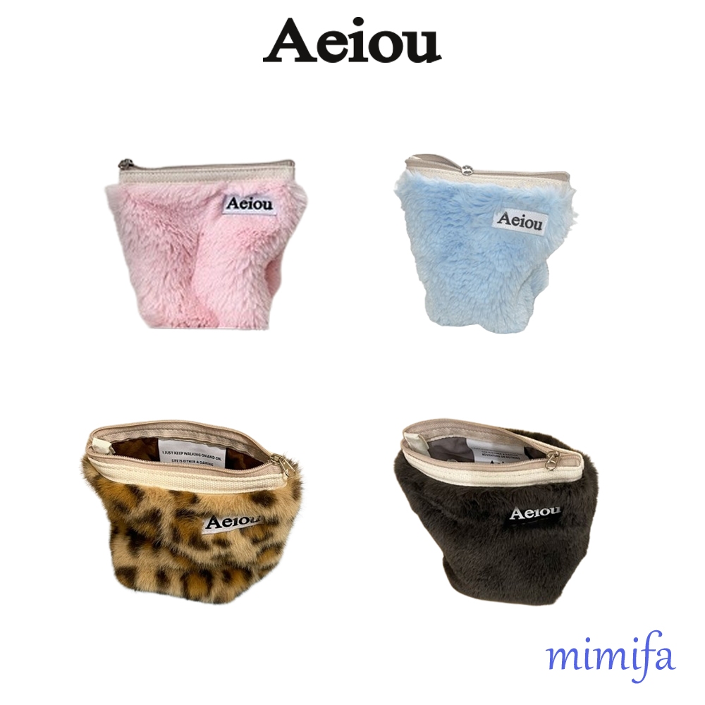 Aeiou Basic Pouch Fur(M size) | Shopee Philippines
