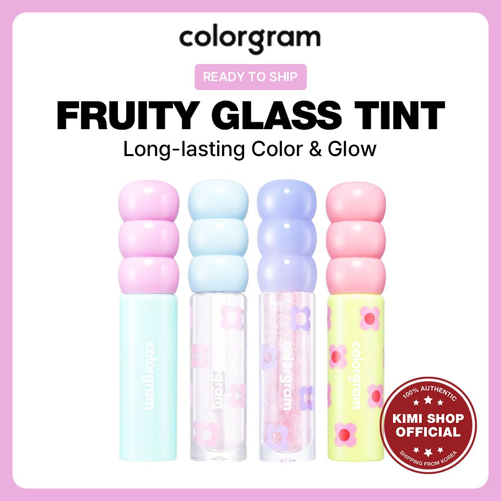 [COLORGRAM] Tanghulu Fruity Glass Tint Lip Gloss 14 Colors | Shopee ...