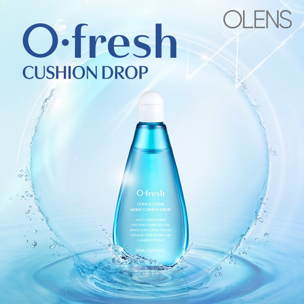 OLENS Offcial O-Fresh Contact Lens Moist Cushion Drop | Shopee Philippines