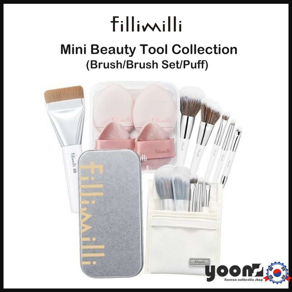 [Fillimilli] Mini Beauty Tool Collection (Brush/Brush Set/Puff)_From ...