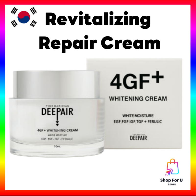 [DEEPAIR] 4GF+ Whitening Cream 50ml Revitalizing Repair Cream Liposome ...