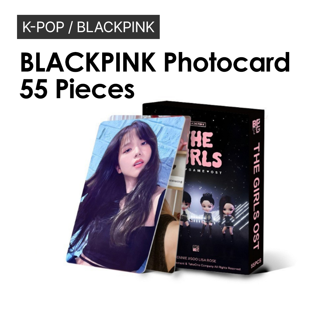 BLACKPINK BP The Girls Photocard Goods, Jennie Rose Lisa Jisoo, K-POP | Shopee Philippines