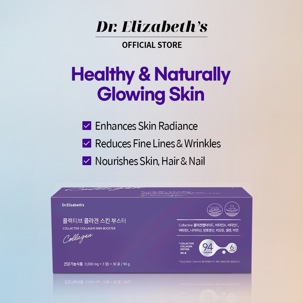 Dr. Elizabeth's COLLACTIVE COLLAGEN SKIN BOOSTER ([1,000 mg x 3 Tablets ...