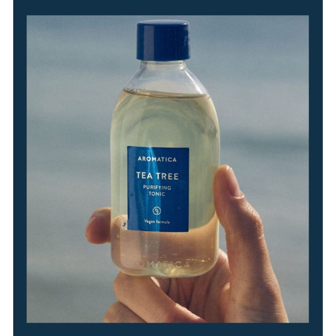 Aromatica tea tree purifying tonic 100ml/ scalp cooling essence/ hair ...