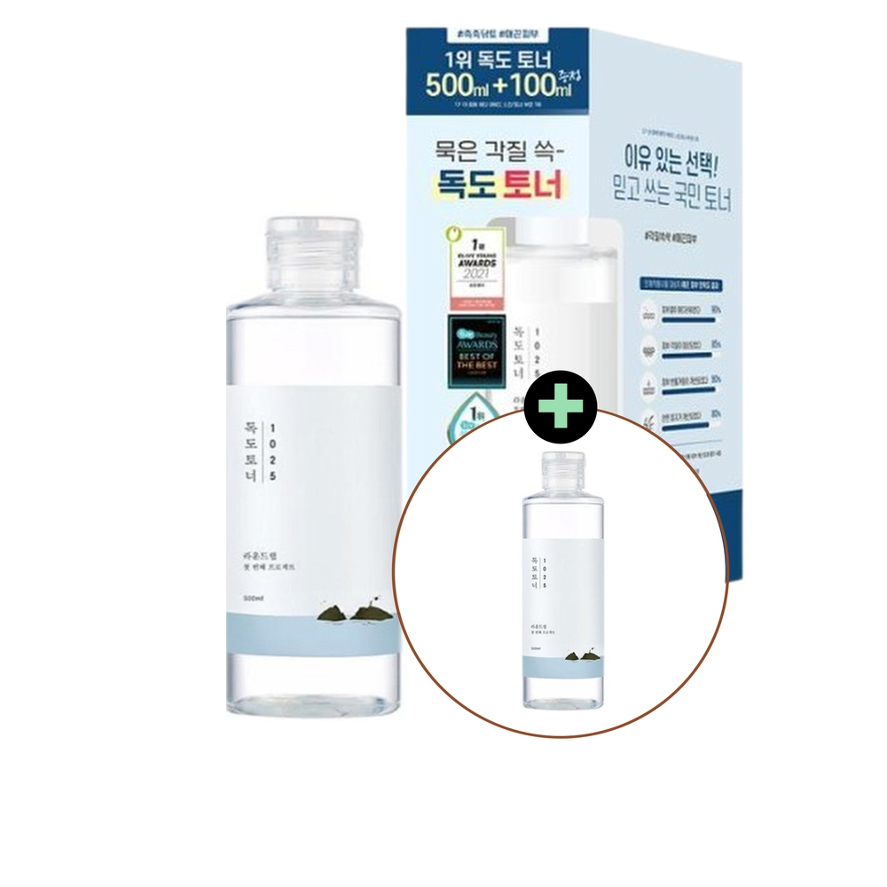 Round Lab 1025 Dokdo Toner 500ml + 100ml | Shopee Philippines