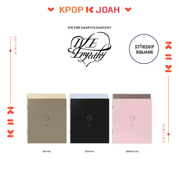 [POB] (STANDARD ver.) IVE [IVE EMPATHY] 3rd EP ALBUM (4th Feb.2025) | Shopee Philippines