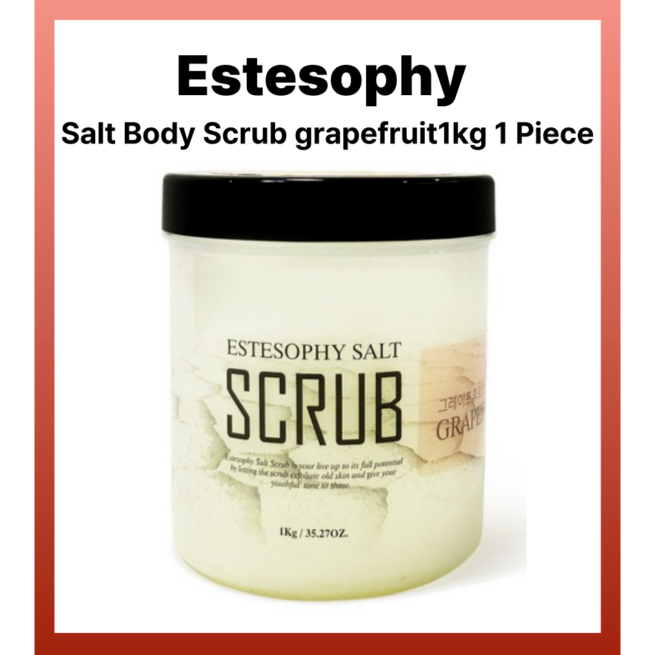 Estesophy Salt Body Scrub grapefruit 1kg 1 Piece | Shopee Philippines