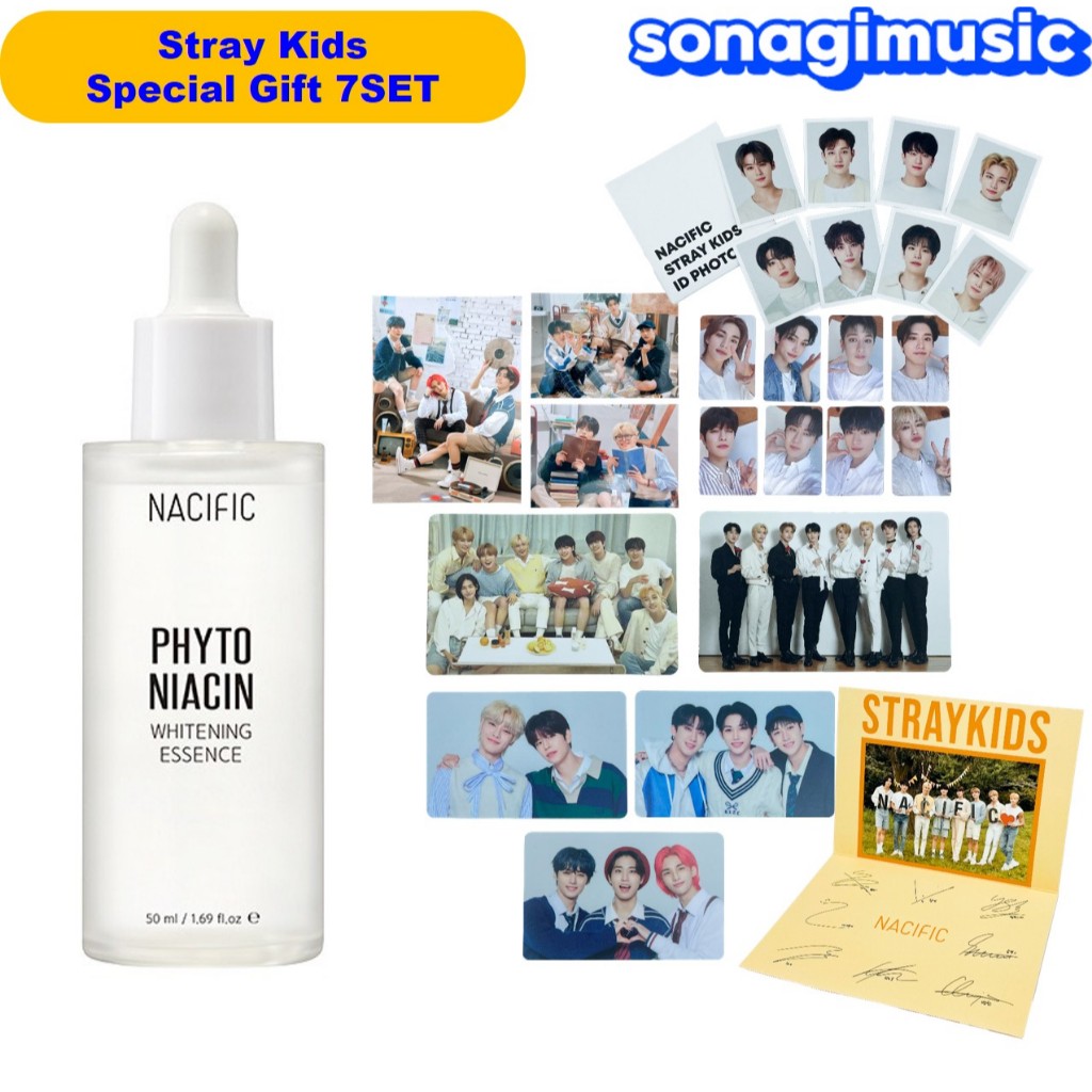 【Stray Kids SPECIAL GIFT SET】 NACIFIC WHITENING ESSENCE | Shopee ...