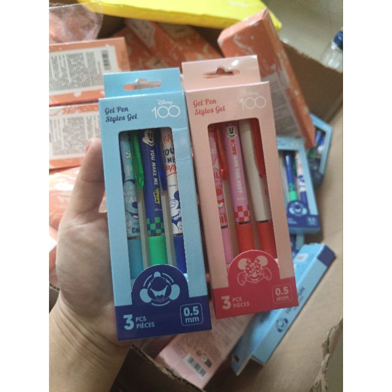 Miniso disney mickey minnie mouse pen | Shopee Philippines