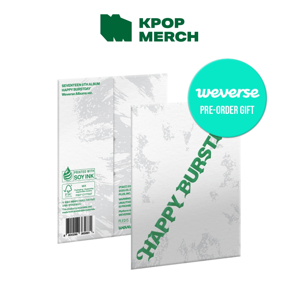(Weverse POB) SEVENTEEN - 5th album [ Happy Burstday ]_Weverse albums ...