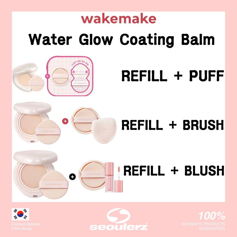 [WAKEMAKE] Water Glow Coating Balm 12.5G 3 Colors + Refill | Shopee Philippines