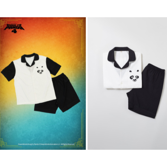 SPAO x Kung Fu Panda Short Sleeve Pajamas | Shopee Philippines