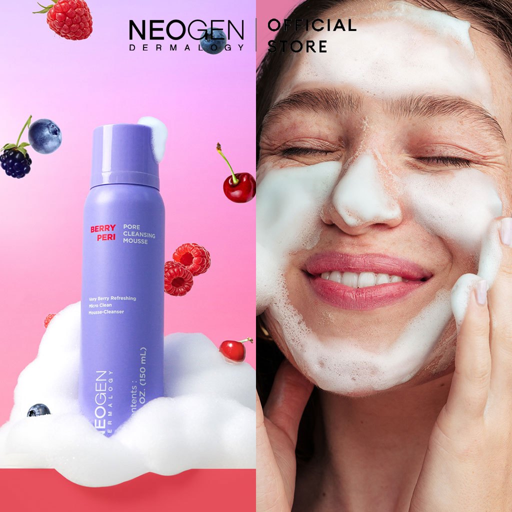 [NEOGEN DERMALOGY] Berryperi Pore Cleansing Mousse (150ml) | Shopee ...