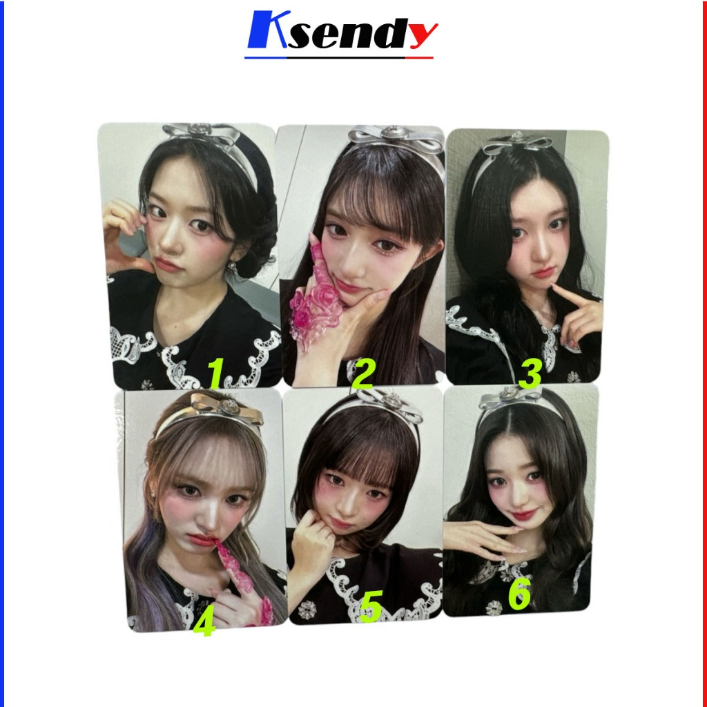 IVE- 2nd EP IVE SWITCH OFFICIAL PHOTOCARD MEMBER SELECT | Shopee ...