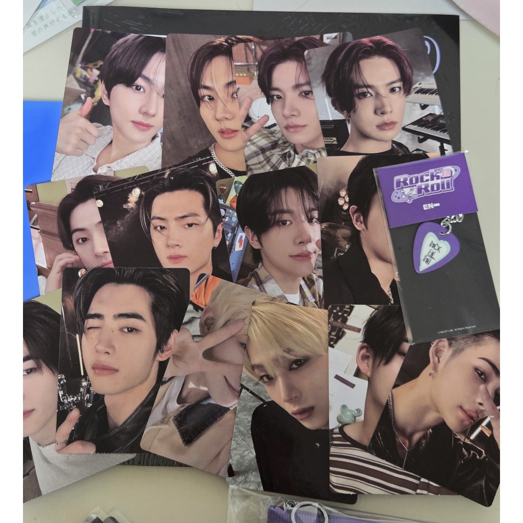 Enhypen Engene Weverse Membership Kit Rock EN Roll Official Photocard ...