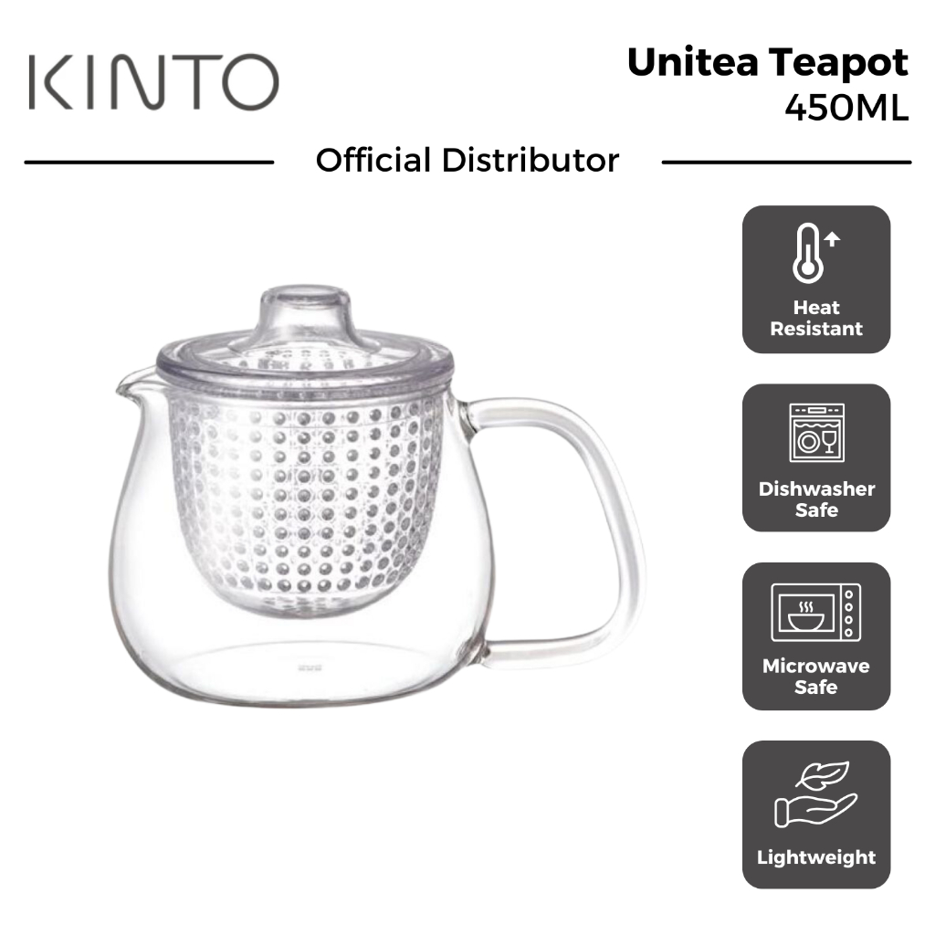 Kinto Unitea Teapot 450ML | Shopee Philippines