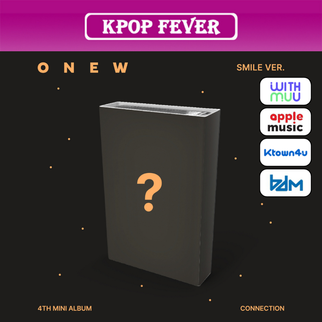 SHINee ONEW - [CONNECTION] 4TH MINI ALBUM (SMILE ver.) | Shopee Philippines